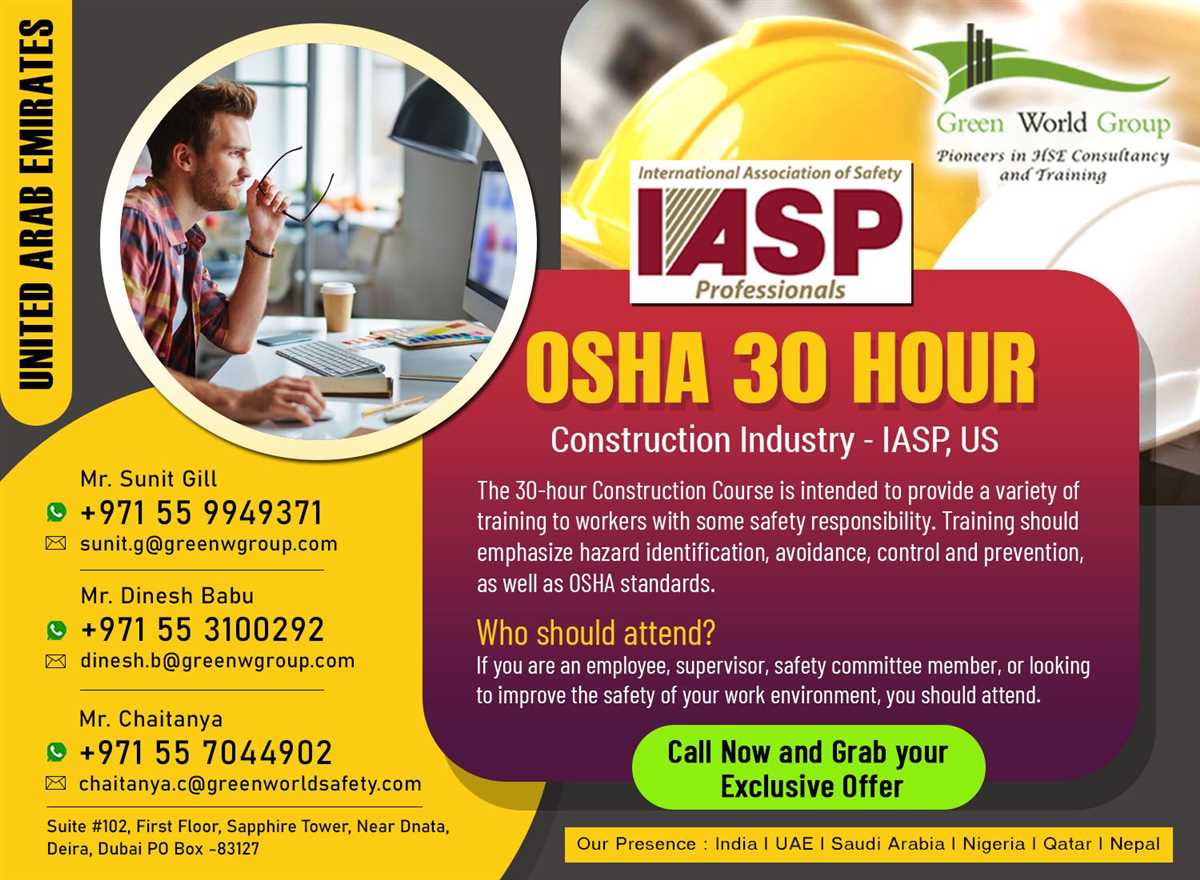 Unlock the OSHA 30 Hour Construction Test Answers and Ace Your Exam