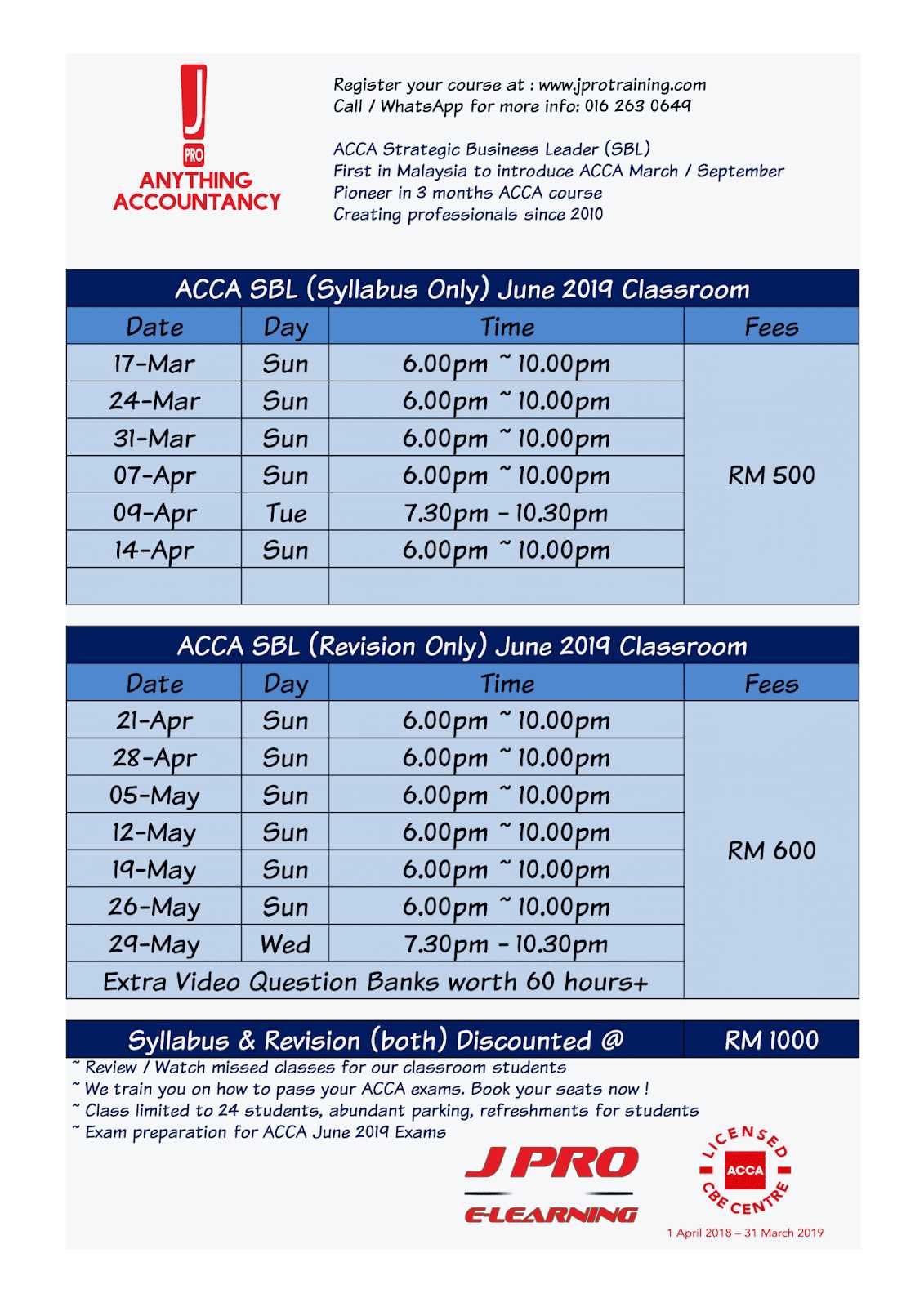 Stay Ahead of the Game: Acca Exam Dates You Need to Know