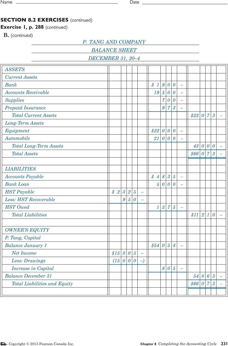 How to Solve Accounting Chapter 13 Application Problems: Step-by-Step ...
